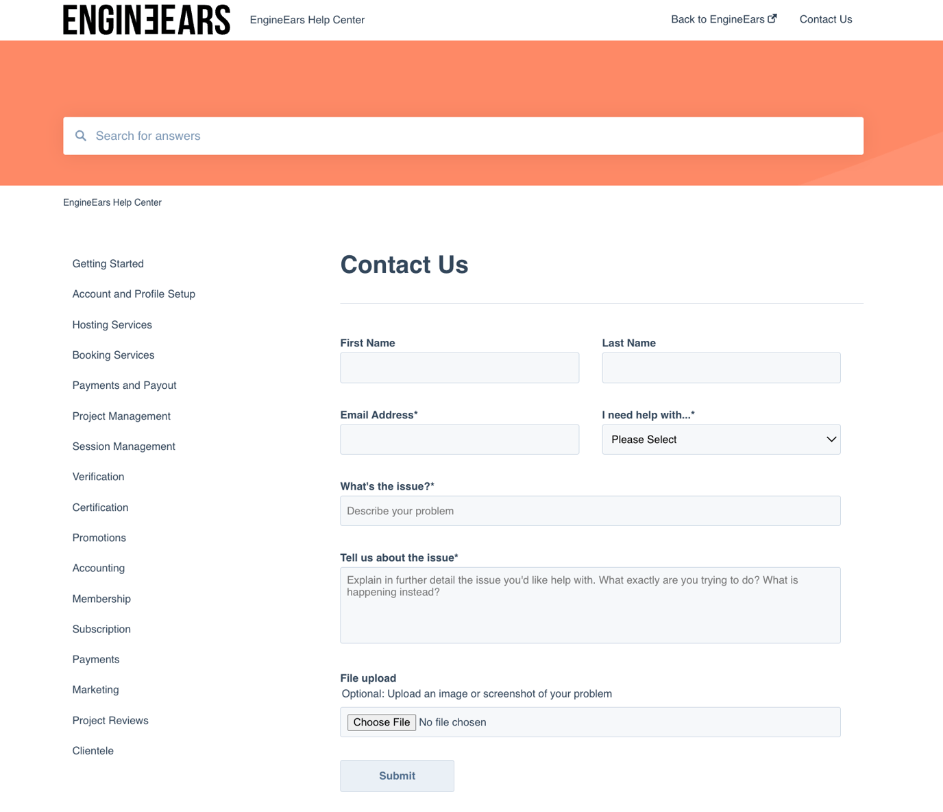 How do I contact the Support Team if I need help?